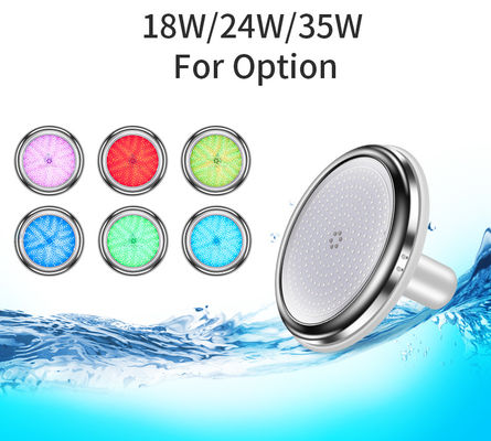 316LSS Underwater Recessed LED Pool Light Bulb 220MM 12V Resin Filled