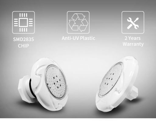 Inground LED Swimming Pool Light Fixture WiFi Control 2 Inch