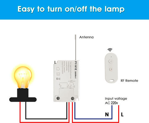 220V 120V Wireless Remote Light Control Practical 500W 1000W