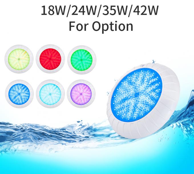 AC12V Wall Mounted LED Pool Light 35W RGB 2 Wires