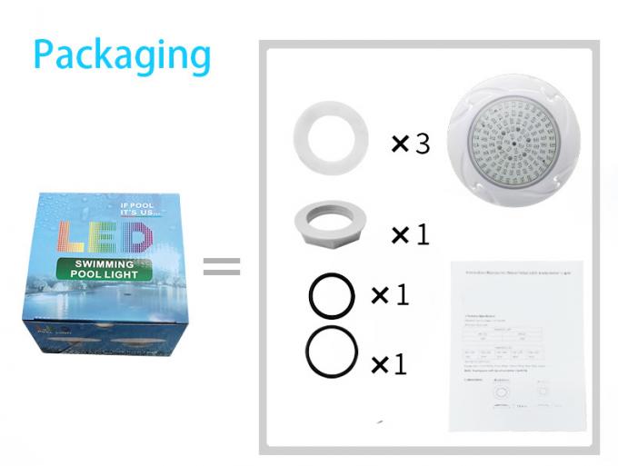 Inground LED Swimming Pool Light Fixture WiFi Control 2 Inch